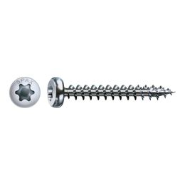 Spax Universalschraube 5 x 35 mm Halbrundkopf T-STAR plus Vollgewinde 4CUT WIROX A3J (0201010500353)