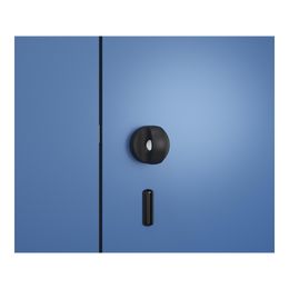 C+P Doppelstock-Spind Classic PLUS, Bank, 2 Abteile, 2120x800x815mm, 7035/7016 Verschluss Sicherheits-Drehriegel Sitzbanktyp auskragend Material Sitzf (0803407-22|S10008)