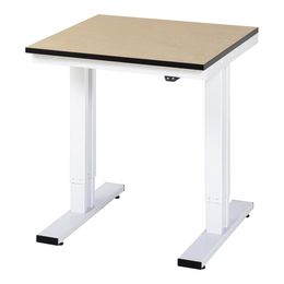 Rau Werktisch adlatus 300 elektrisch höhenverstellbar Arbeitsplatte MDF 750 mm x 800 mm (08-WT-075-080-F)