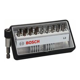 Bosch Schrauberbit-Set Robust Line L Extra-Hart 18 + 1-teilig 25 mm Sicherh. Bits (2607002569)
