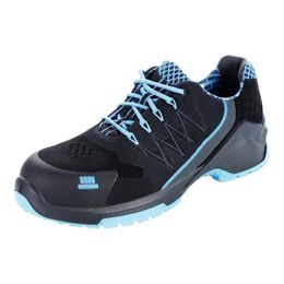 STEITZ SECURA Halbschuh schwarz/blau VD PRO 1100 ESD, S1 NB, EU-Schuhgröße: 37 (VD PRO1100 ESD NB GR. 37)