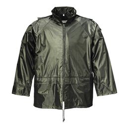 Terratrend Rainforce Regenjacke oliv Größe S ; Terrax (9405-4400-Gr. -S)