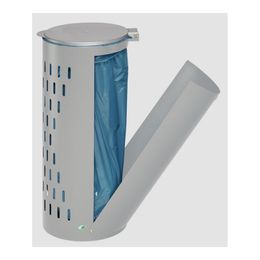 Var Kompakt H 85 mit Klapptür silber (28523)