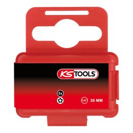 KS Tools 1/4" CLASSIC Bit für Fünfstern, Bohrung, TS30, 5er Pack (911.3116)