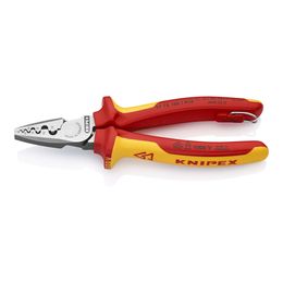 Knipex 97 78 180 T BK Crimpzange f&uuml;r Aderendh&uuml;lsen VDE 180 mm)