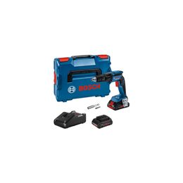 Bosch Akku-Trockenbauschrauber GTB 18V-45, 2 x Akku ProCORE18V 4.0Ah, Ladg. u. L-BOXX (06019K7002)