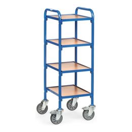 Fetra Beistellwagen 32920 - mit Böden - Tragkraft 250kg TPE-Reifen)