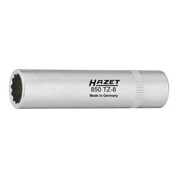 Hazet Kettenkastenverkleidungs-Einsatz 850TZ-8 Vierkant hohl 6,3 mm (1/4 Zoll) Au&szlig;en-Doppel-Sechskant-Tractionsprofil 8)
