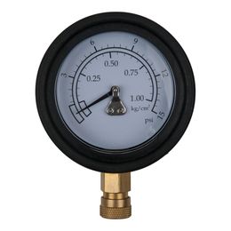 KS Tools Manometer Ø 75,0 mm, 0 - 1 bar mit 1/4" Schnellkupplung (150.2327)