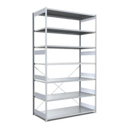 Bito Fachbodenregal Typ:M L1358xH3000xT824 mm, Grundfeld 200 kg verzinkt (C1230-0054)