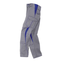 KÜBLER WORKWEAR Kübler Image-Dress Hose 2346 3411 mittelgrau/kornblumenblau Größe 106 ; Kübler Workwear (2346 3411-9546-106)