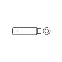 ISO 4028 Gewindestifte mit Zapfen & Innensechskant 45 H M 16 x 35 S ; Industrial Quality Supplies (040282000160035)