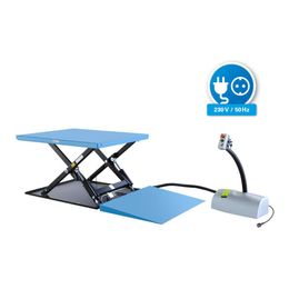 Hanselifter Hubtisch mit Auffahrrampe, Tragf.: 1.000 kg, 230 V, Typ: HTF-G-230 (GE0064218)