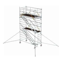 Munk Rollger&uuml;st SG 1,35 x 3,0 m mit Schr&auml;gaufstiegen & Ausleger Plattformh&ouml;he 4,47 m (167221)