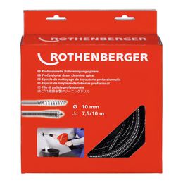 Rothenberger Spirale 10mm x 7,5m mit Keulenkopf und Seele (72424)