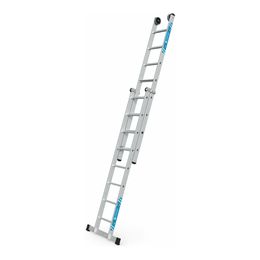 Zarges Everest Plus 2E Schiebeleiter, 2 x 8 Stufen, 40467)