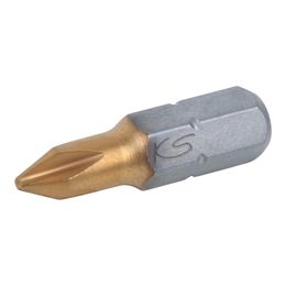 KS Tools 1/4" TiN Bit, 25mm, PH1, 5er Pack (911.2637)