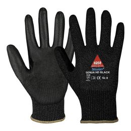 HASE Genua Hd Black Schnittschutzhandschuh aus Sinomac&reg; Hybridgarn Gr&ouml;&szlig;e 7 (508507-7)