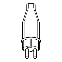 Merten Vollgummi-Stecker 3-polig 123851)