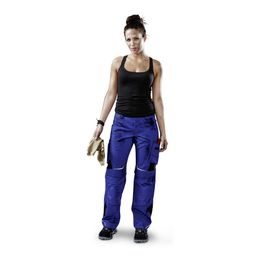 K&Uuml;BLER WORKWEAR K&uuml;bler Pulsschlag Hose 2124 kornblumenblau/schwarz Gr&ouml;&szlig;e 48 ; K&uuml;bler Workwear (21245353-4699-48)