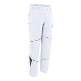 KÜBLER WORKWEAR Kübler Hose ICONIQ cotton weiß/anthrazit Form 2340 Größe 40 ; Kübler Workwear (2340 1301-1097-40)