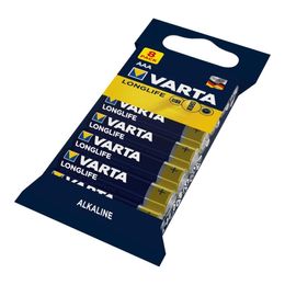 Varta Batterie Longlife AAA, 8-er Folie (4103101328)