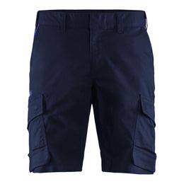 BLAKL&Auml;DER Blakl&auml;der Shorts Industrie Stretch, marineblau / kornblau, Konfektionsgr&ouml;&szlig;e 50 (144618328985C50)