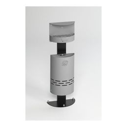 Var Ascher/Abfall-Kombination H 98 silber 13 l (28713)