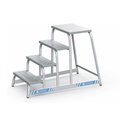 Zarges Maschinentritt starr 4 Stufen (40034)