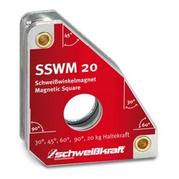 Schweißkraft SSWM 20 Standard Schweißwinkelmagnet 30° / 60° / 45° / 90° (1790070)