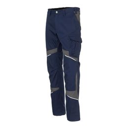 KÜBLER WORKWEAR Kübler ACTIVIQ cotton+ Damenhose dunkelblau/anthrazit 44 ; Kübler Workwear (2550 3421-4897-44)