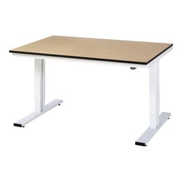 Rau Werktisch adlatus 300 elektrisch höhenverstellbar Arbeitsplatte MDF 1500 mm x 1000 mm (08-WT-150-100-F)