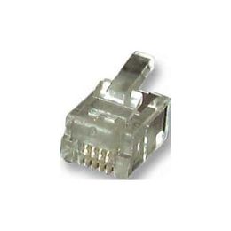 EFB Elektronik EFB-Elektronik Modular-Stecker RJ11 f.Flachbandkbl. 37511.1-100 (VE100))
