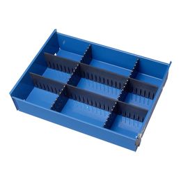 Rau Schubladen-Einteilungs-Set BxTxH 70x430x105/130 2 + 2 Rasterleisten (09-450-6)
