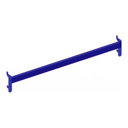 META Kragarmregal Trageschiene 1000 mm für Aufsteckhalter Enzianblau (74900)