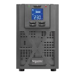 Schneider Electric Easy UPS SRVS2KI USV-Anlage aus Kunststoff und Metall mit LCD-Anzeige (2 kVA Leistung) für Stromversorgung)