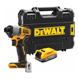 Dewalt Akku-Schlagschrauber 1/4", max. 192 Nm inkl. Powerstack Akku (18 V/1,7 Ah) (DCF840E1T-XJ)