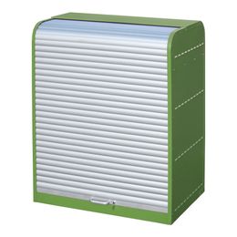 Bauer S&uuml;dlohn Gefahrstoff-Rollladenschrank RSG-2, lackiert, Resedagr&uuml;n (4416-30-1000-6011)