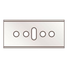 Martor Nr.45 Industrieklinge aus Carbonstahl Länge:40 mm, 45.60)