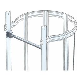Zarges Sicherungsschranke VA Schwerkraftverschluss Edelstahl (44520)