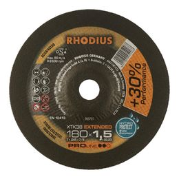 Rhodius PROline XTK38 Extradünne Trennscheibe 180 x 1,5 x 22,23 mm (205721)