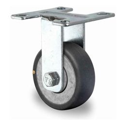 CASCOO Bockrolle ø 50 mm Serie P2T2 (el. leitfähig) Kugellager (FAPBCC0050P2T2B42E)