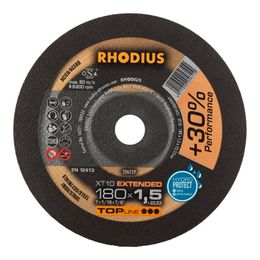 Rhodius TOPline XT10 Extradünne Trennscheibe 180 x 1,5 x 22,23 mm (206259)