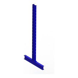 META Kragarmregal Ständer IPE 120 doppelseitig 2000 x 400 mm Enzianblau Multistrong L (74857)