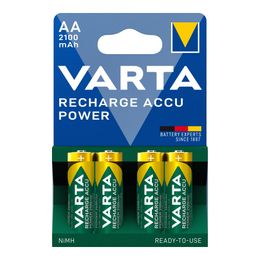 Varta Cons.Varta Recharge Accu Power AA 1,2V/2100mAh/NiMH 56706 Bli.4 (56706101404)