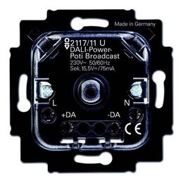 BUSCH-JAEGER DALI-Potenziometer-Einsatz m. integr. Netzteil 2117/11 U (2CKA006599A2986)