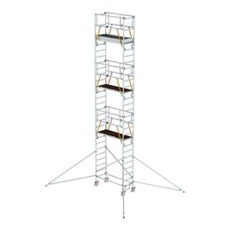 Munk Rollgerüst SG 0,75 x 1,80 m mit Ausleger Plattformhöhe 7,55 m (154749)