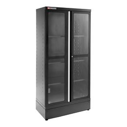 Facom JLS3 Schrank 2m 2 Glast&uuml;ren schwarz (JLS3-A1000PVBS)
