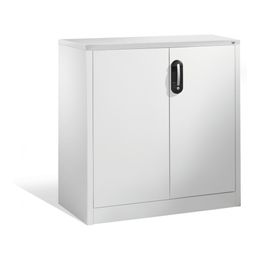 C+P Akten-Sideboard Acurado mit Drehtüren, 2 Ordnerhöhen, H1000xB930xT500mm Front Lichtgrau Korpus Lichtgrau ; C + P Möbelsysteme (9286-1200|S10296)