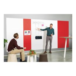 MAGNETOPLAN Infinity Wall X, ACOUSTICS, rot, 490 x 1980 mm (1010206)